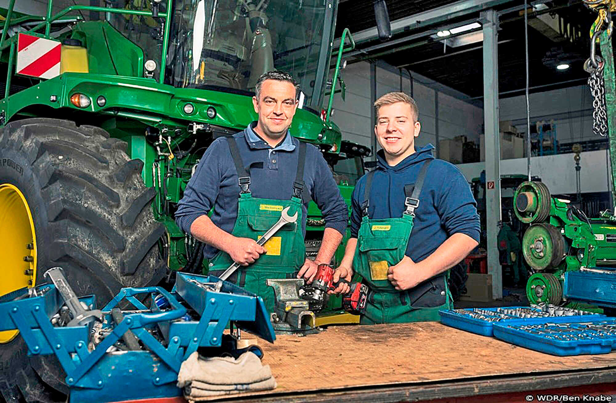 Land- und Baumschinenmechatroniker bei „Passt, wackelt und hat Luft“ im WDR - AGRARTECHNIK 3-2022