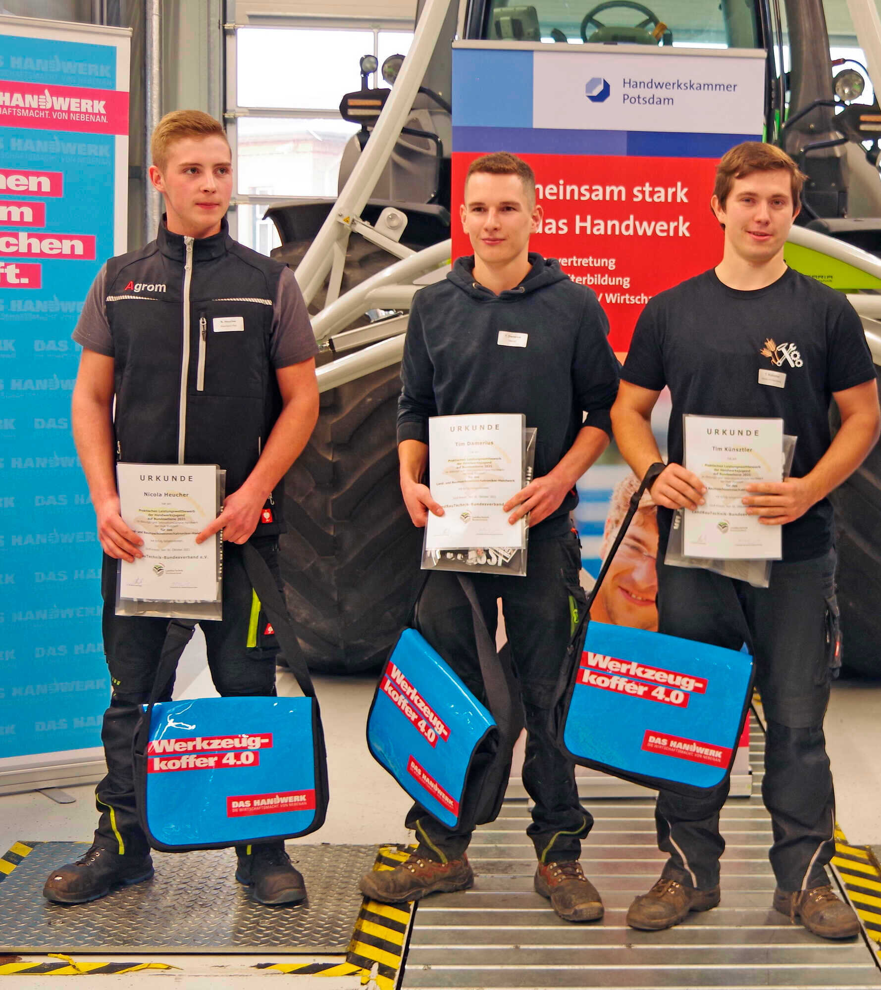 Handwerkskammer Potsdam: Tim Damerius neuer Bundessieger - AGRARTECHNIK ... Handwerkskammer Potsdam: Tim Damerius neuer Bundessieger - AGRARTECHNIK ...