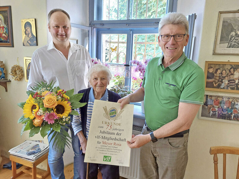 Ehrung langjähriger vlf-Mitglieder - Bayerisches Landwirtschaftliches ... Ehrung langjähriger vlf-Mitglieder - Bayerisches Landwirtschaftliches ...